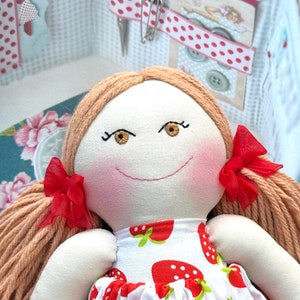 Rag Doll Grand Daughter Custom Baby Doll, Christmas Gift Idea, Vintage ...