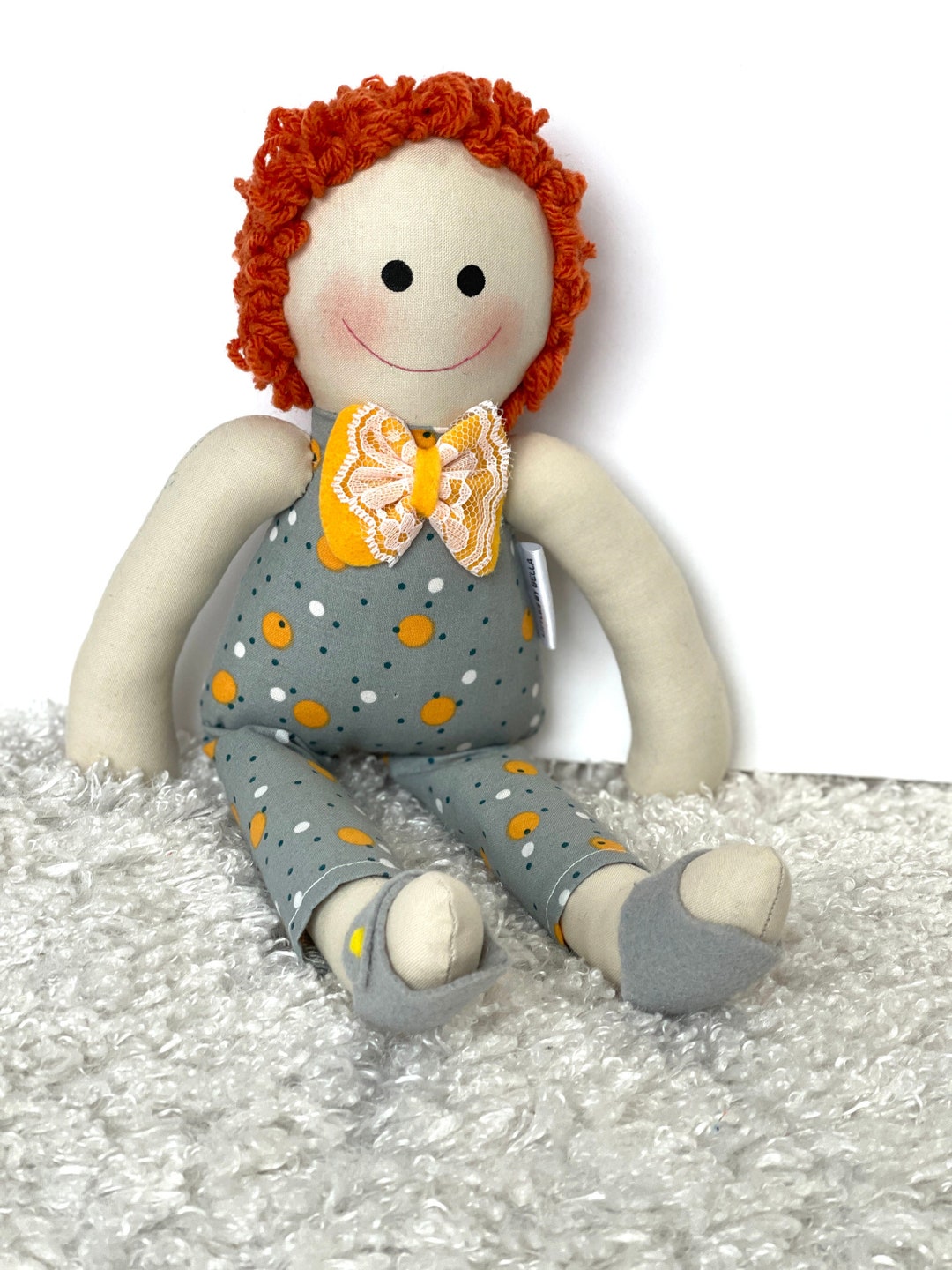 RED HEAD BOY Boys Doll,s , Family Loving ,boys Keepsake Toy, Rai Ring ...