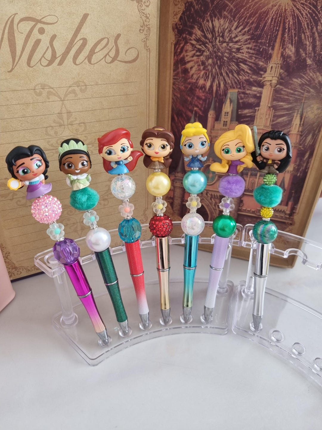 Disney Princess Inspired Novelty Pen, Ballpoint Pen, Disney Autograph ...