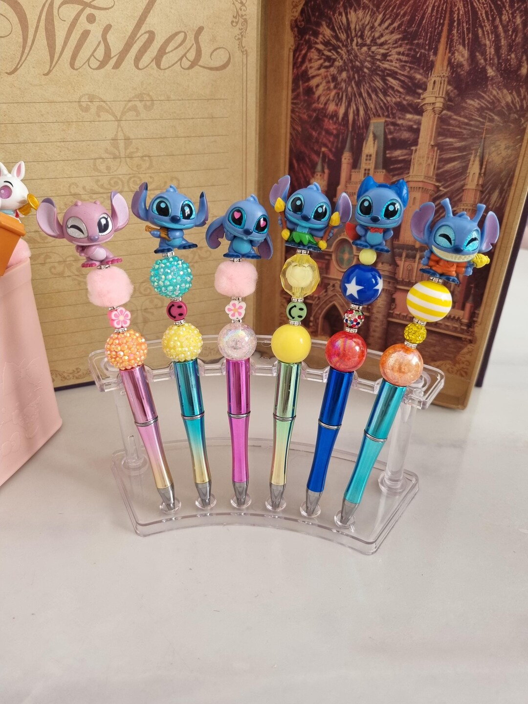 Stitch Inspired Novelty Disney Pen, Ballpoint Kids Pen, Disney ...