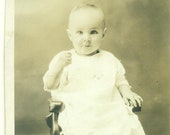 Lillian Louise Talbott Alert Baby Girl 1910s RPPC Real Photo - Etsy