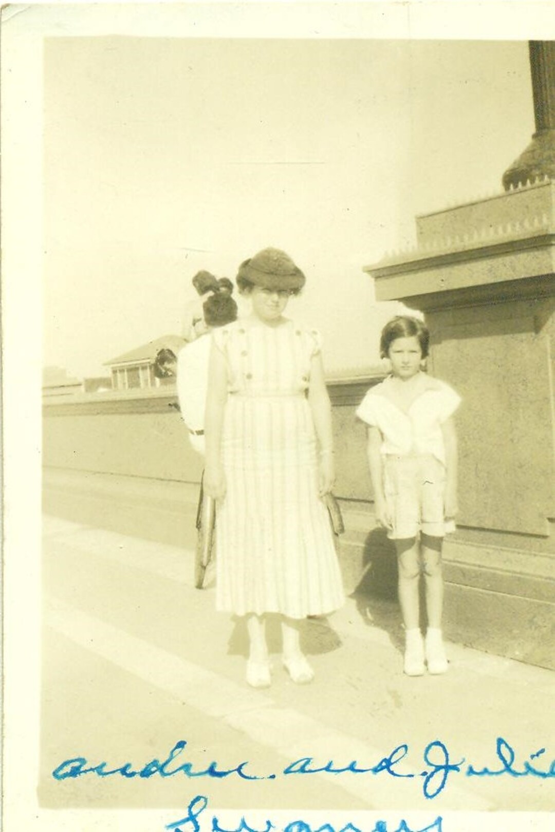 1935 Coney Island Boardwalk NY Andrea Julia Swaney 30s Antique Photo ...