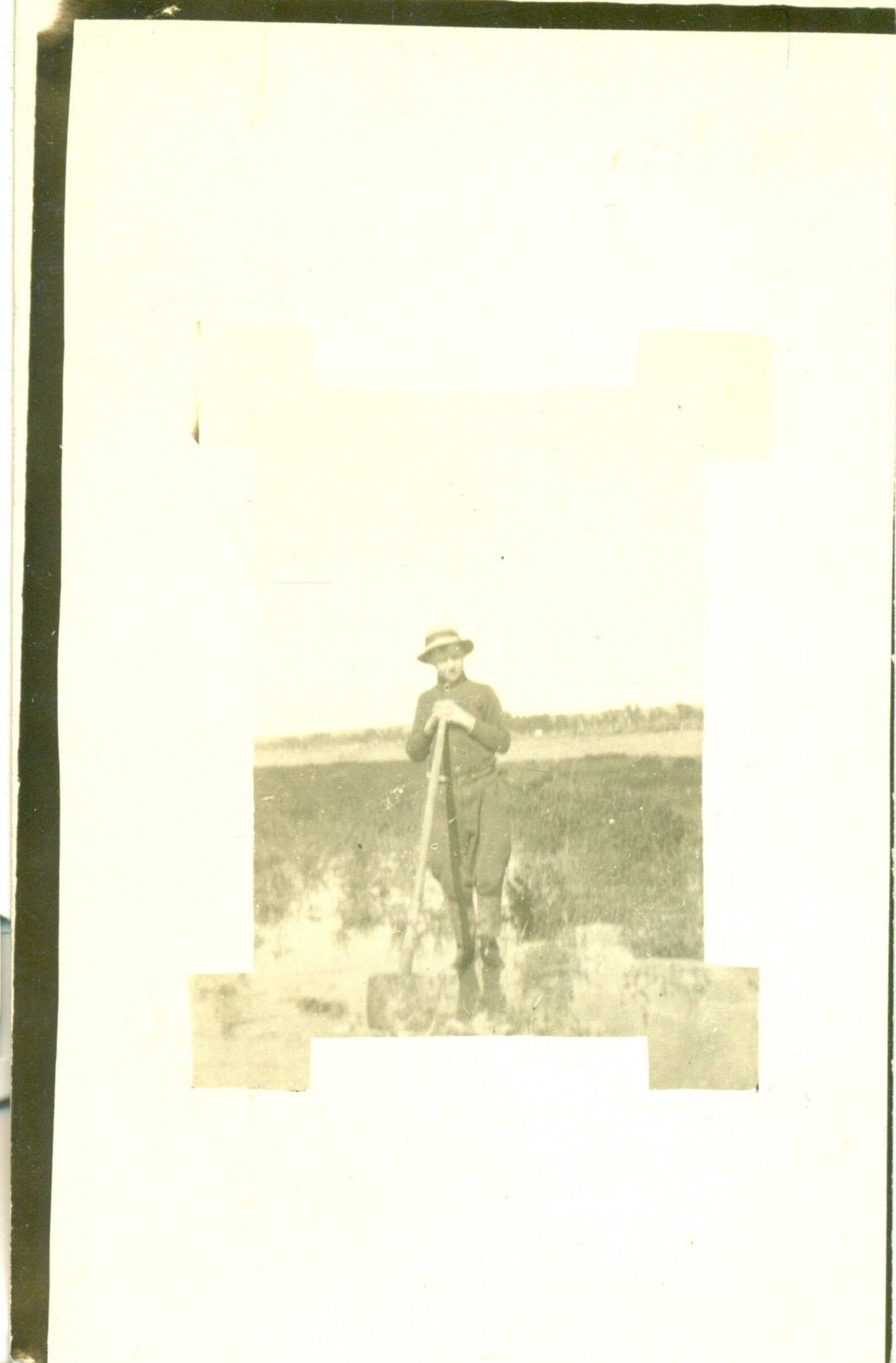 Henry Walker Digging Clams Holding Shovel Tidal Marsh Antique - Etsy