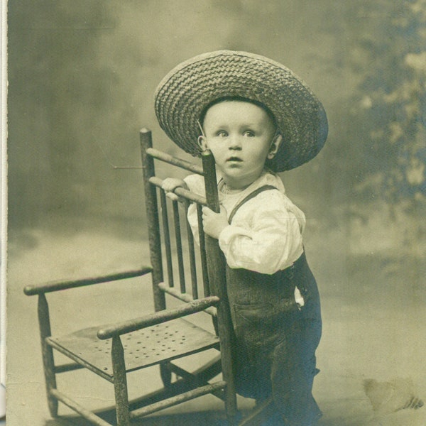 Antique Rocking Chair 1900s - Etsy