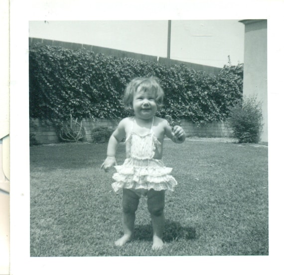 1967 Darci Layne Baby Girl Ruffle Dress Messy Hair Summer | Etsy