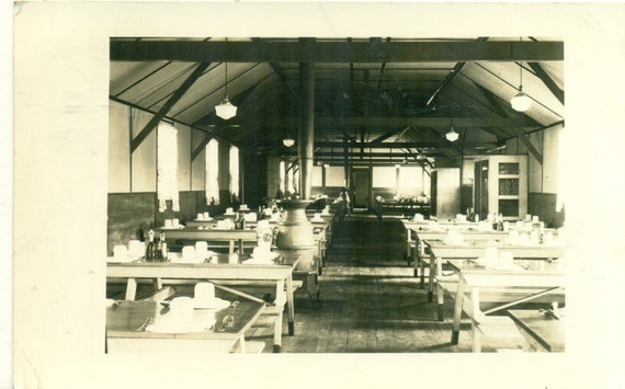 WW2 Era Army Soldiers Barrack Mess Hall Dining Room Tables | Etsy