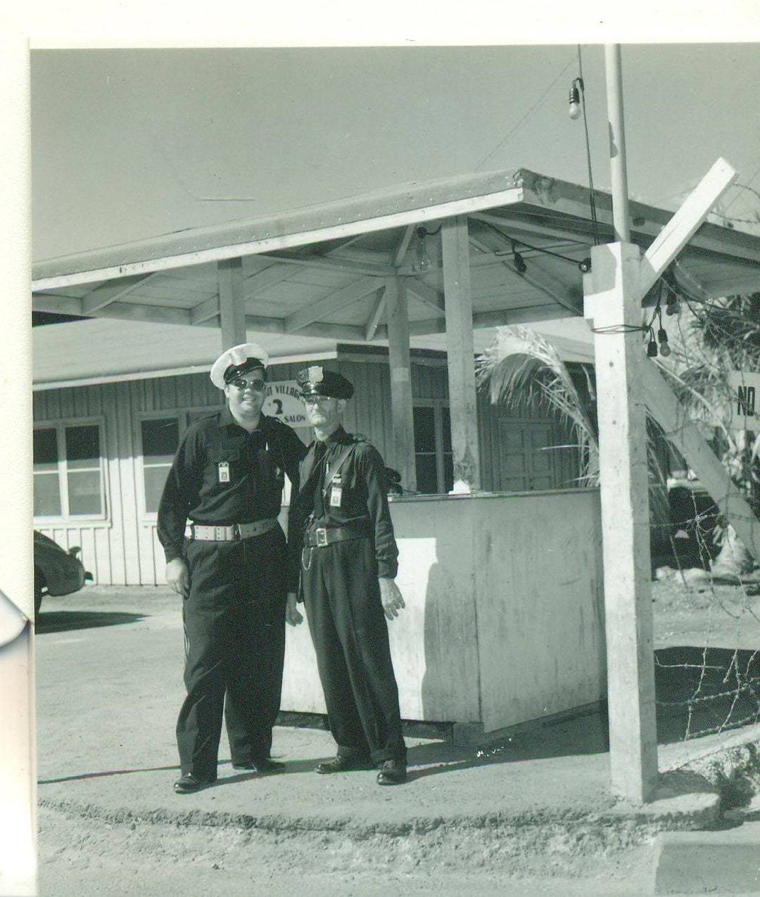 1945 WW2 Volunteer Firemen at Station Old Man Uniforms 1940s Vintage ...