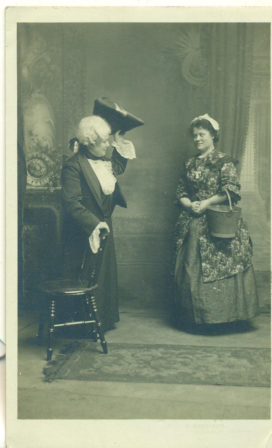 Maggie Hall Actress Colonial Costume Play RPPC Real Photo Postcard ...