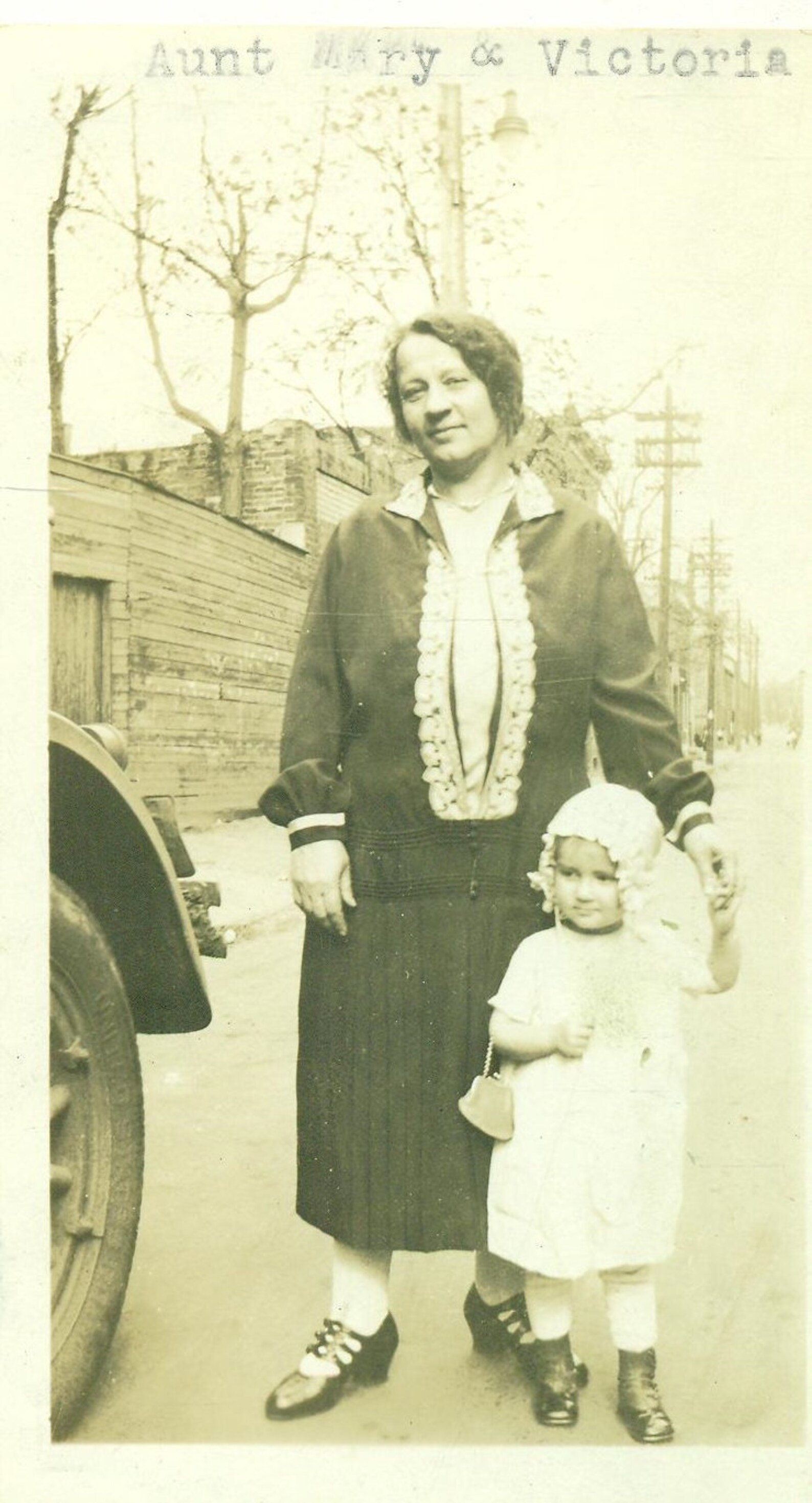 1920s Mother Daughter Mary Victoria Bonnet Button Boots Thick | Etsy
