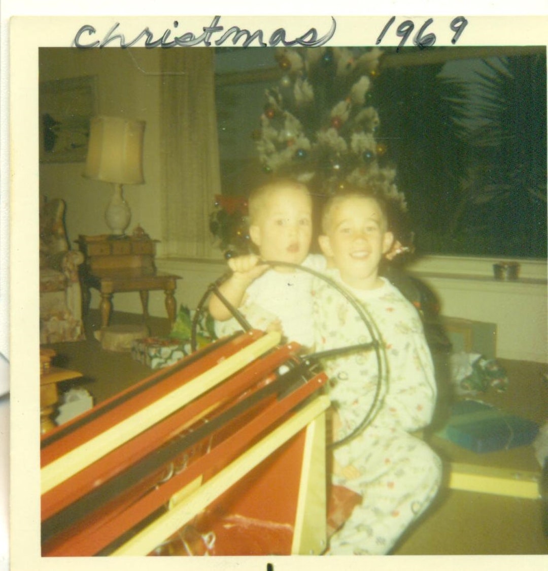 Christmas 1969 Baby Brother Toy Tractor Pedal Car 60s Vintage ...