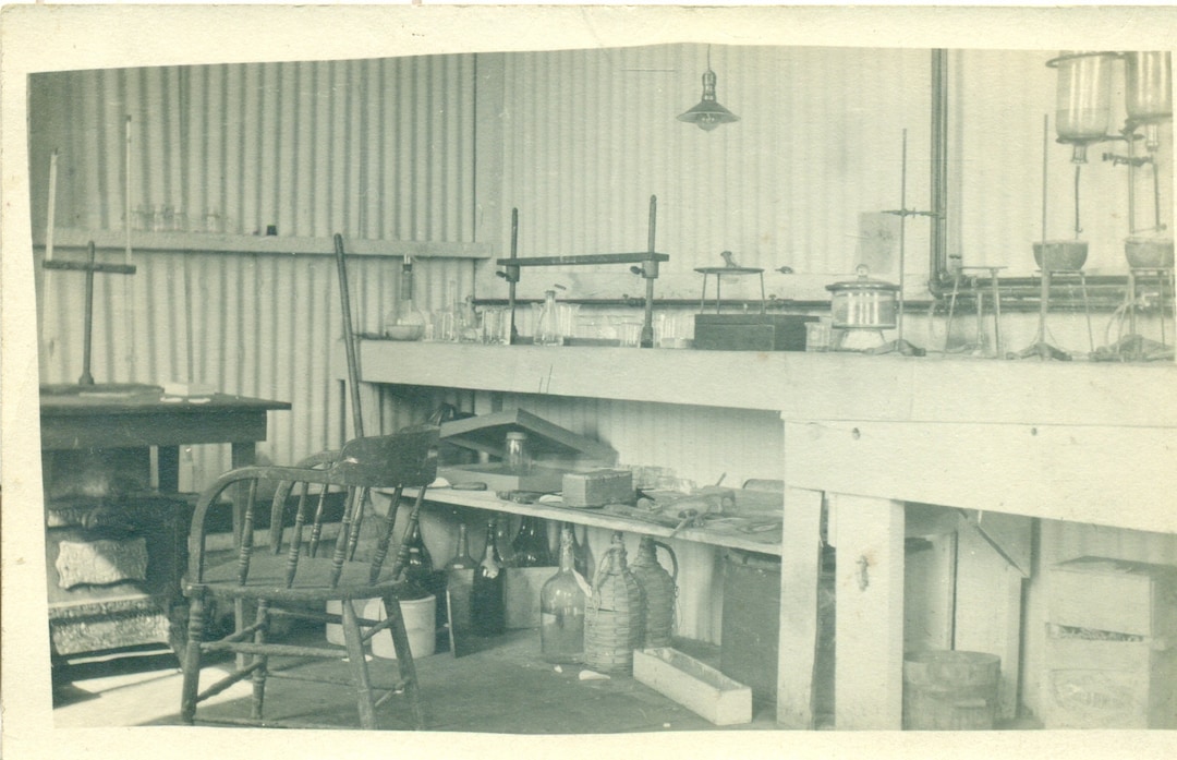 1920s Chemistry Industrial Testing Lab Laboratory School RPPC Real ...