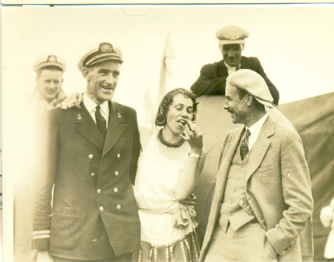 Saucy Spicy Sexy Flapper Woman Eyes on the Man Prize Cruise Ship ...