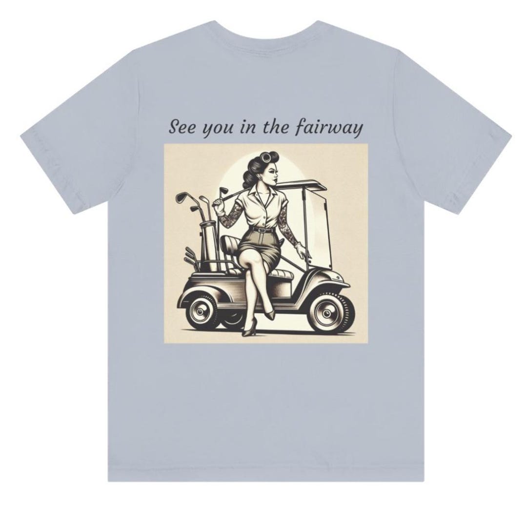Retro-inspired Vintage Golf Tee Shirt - Etsy