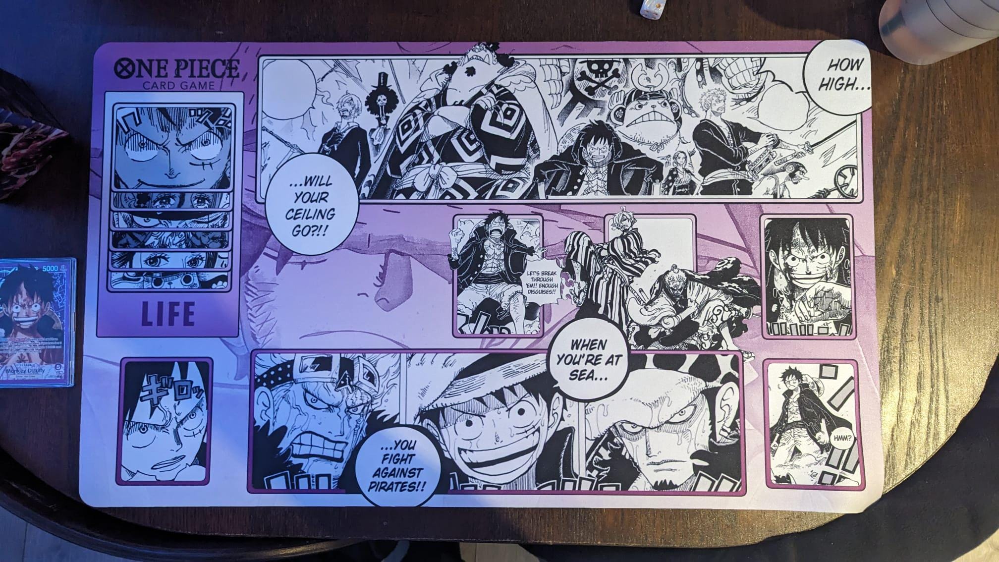 Custom Purple Luffy Playmat (wano) - Etsy
