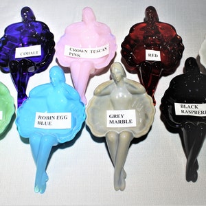 Lady Soap Dish Choice of Colors 8 3/4 Long 4 5/8 Wide, FREE SHIPPING ...