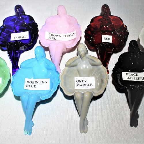 Lady Soap Dish Choice of Colors 8 3/4 Long 4 5/8 Wide FREE - Etsy