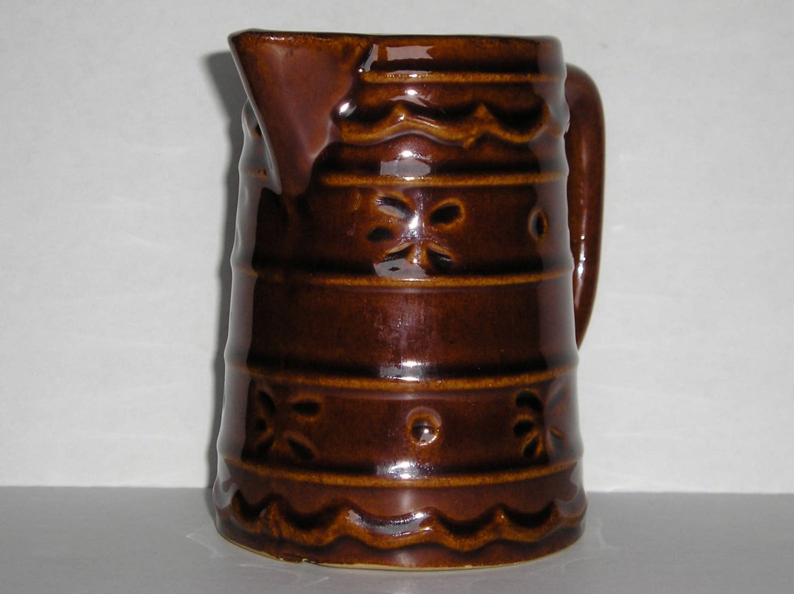 Marcrest Daisy Dot 4" Tall Pitcher or Creamer, FREE SHIPPING Brown ...