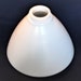 Milk Glass Lamp Shade Waffle Glass Pattern 8" Wide 2 1/4 Inch Fitter ...
