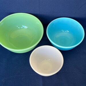 Mosser Mixing Bowls 3 Piece Set of Farmhouse Nesting Bowls Jadeite ...