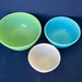 Mosser Mixing Bowls 3 Piece Set of Farmhouse Nesting Bowls Jadeite ...