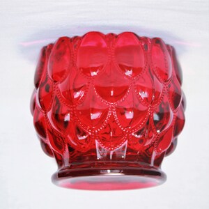 Elizabeth Ruby Red Candy Bowl Candle Bowl FREE SHIPPING Dips, Cocktail ...