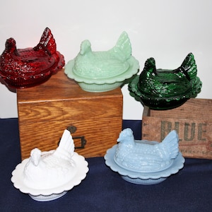 Covered Hen Candy Dish Your CHOICE of 14 Colors Made by - Etsy
