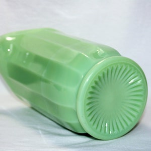 Jadeite Panel Pitcher With Your Choice of 4, 6 or 8 Tumblers by Mosser ...