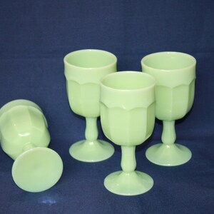Jadeite Arlington 12 Oz. Wine Goblet, YOUR CHOICE OF 6 or 8 Glasses - Etsy