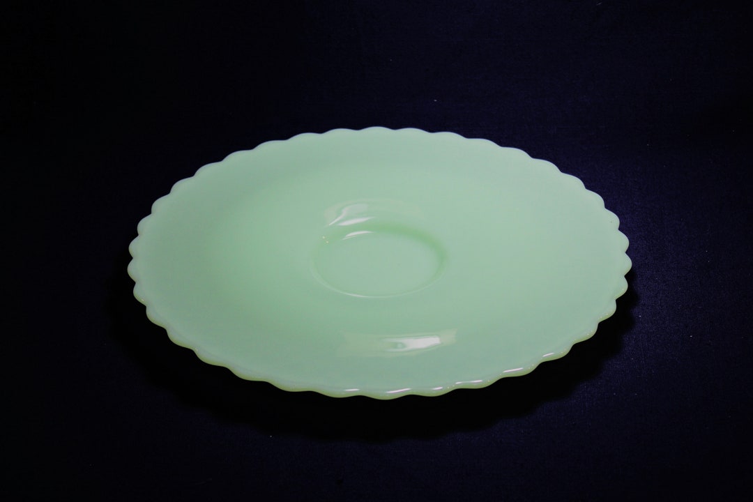 Mosser Jadeite Platter, 13 7/8" Wide, Relish Tray, Vegetable and Dip ...