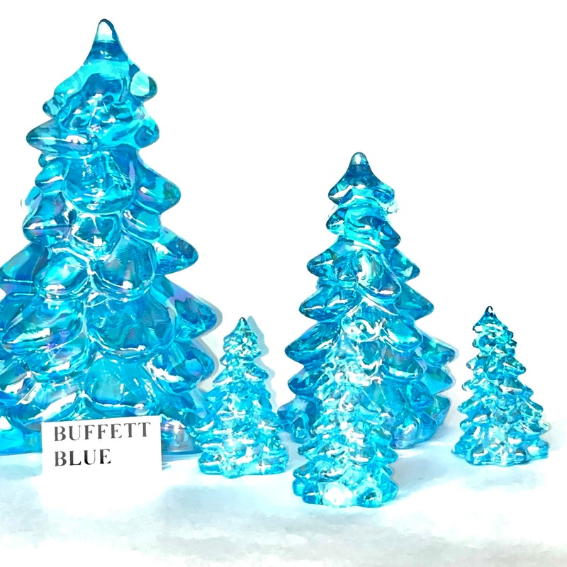 Carnival Glass Large Blue - Etsy