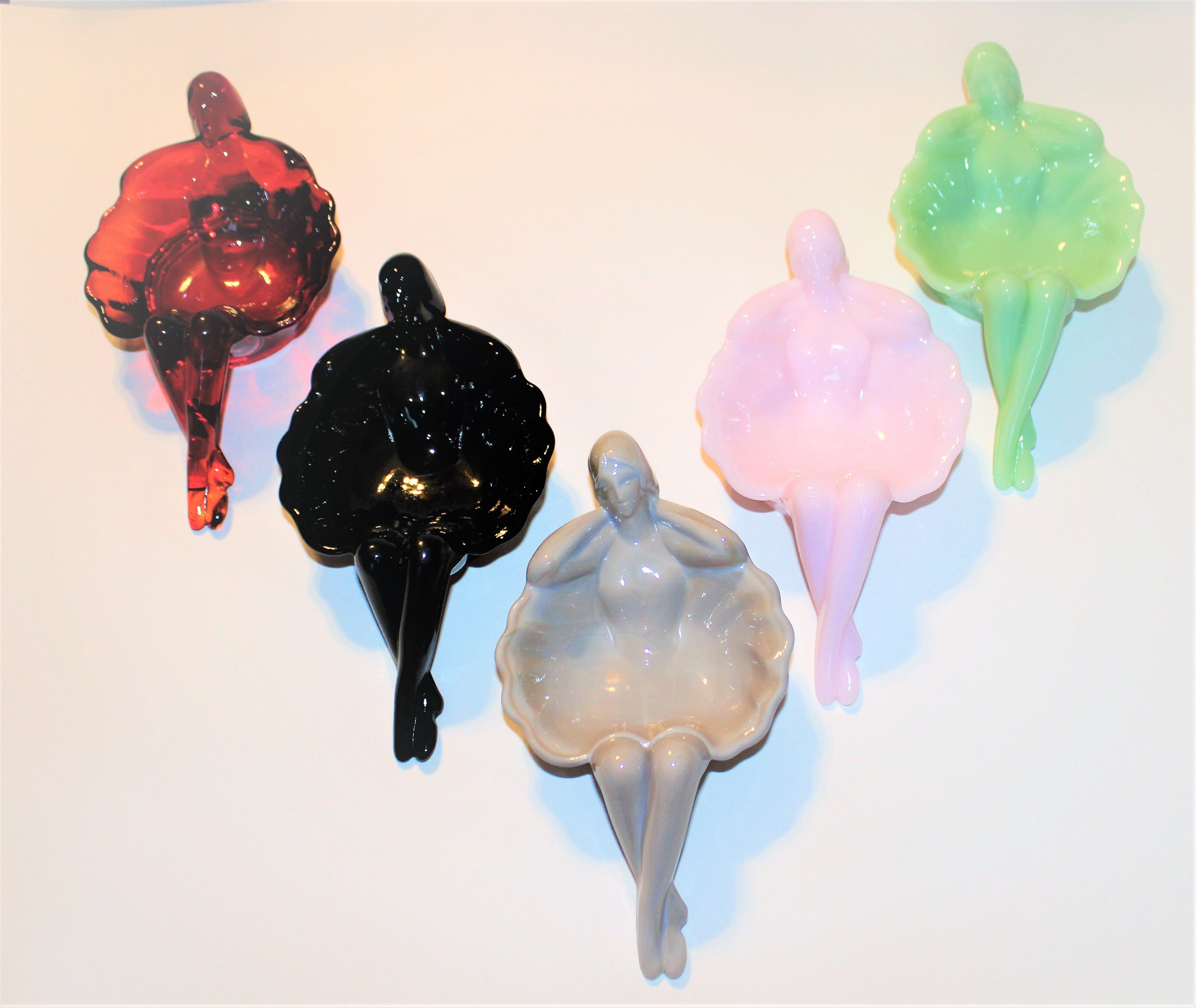 Lady Soap Dish Choice of Colors 8 3/4 Long 4 5/8 | Etsy