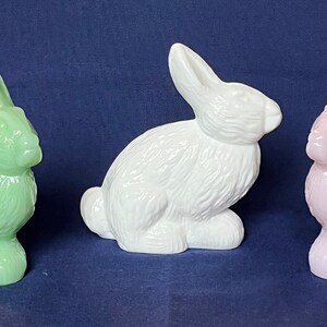 Mosser Standing Rabbit, Your CHOICE of Jadeite, Milk Glass or Pink ...