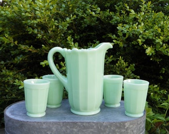 Jadeite Pitcher - Etsy