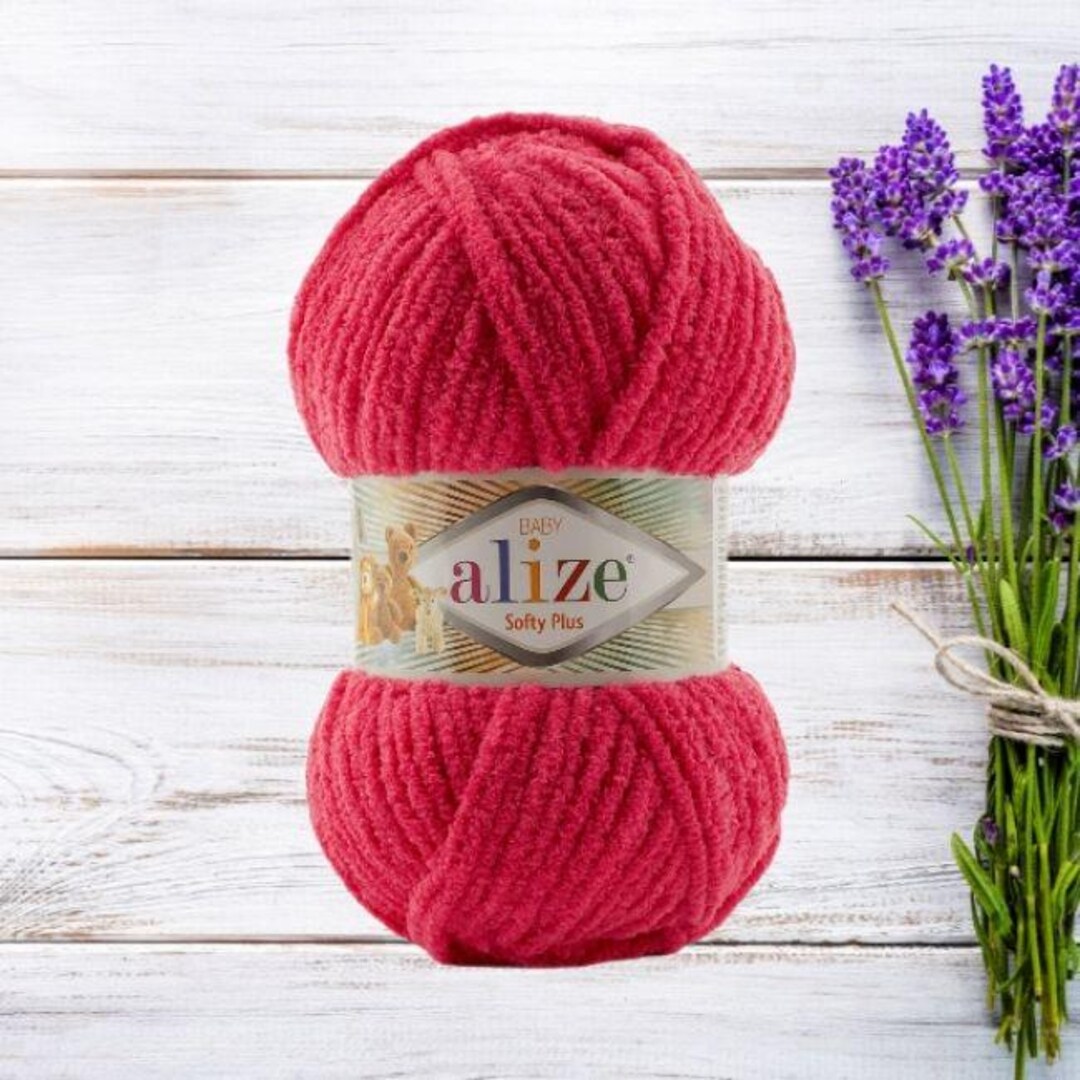 Alize Softy Plus - Color #798 - Begonvil - Etsy