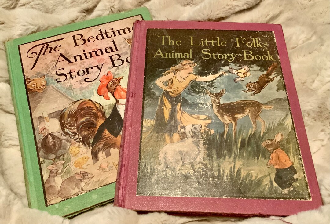 Two Children’s Animal Story Books by Platt & Munk Co. Inc. 1930s - Etsy