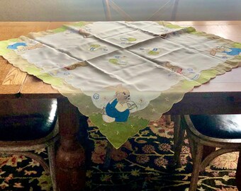 Peter Rabbit Tablecloth - Etsy