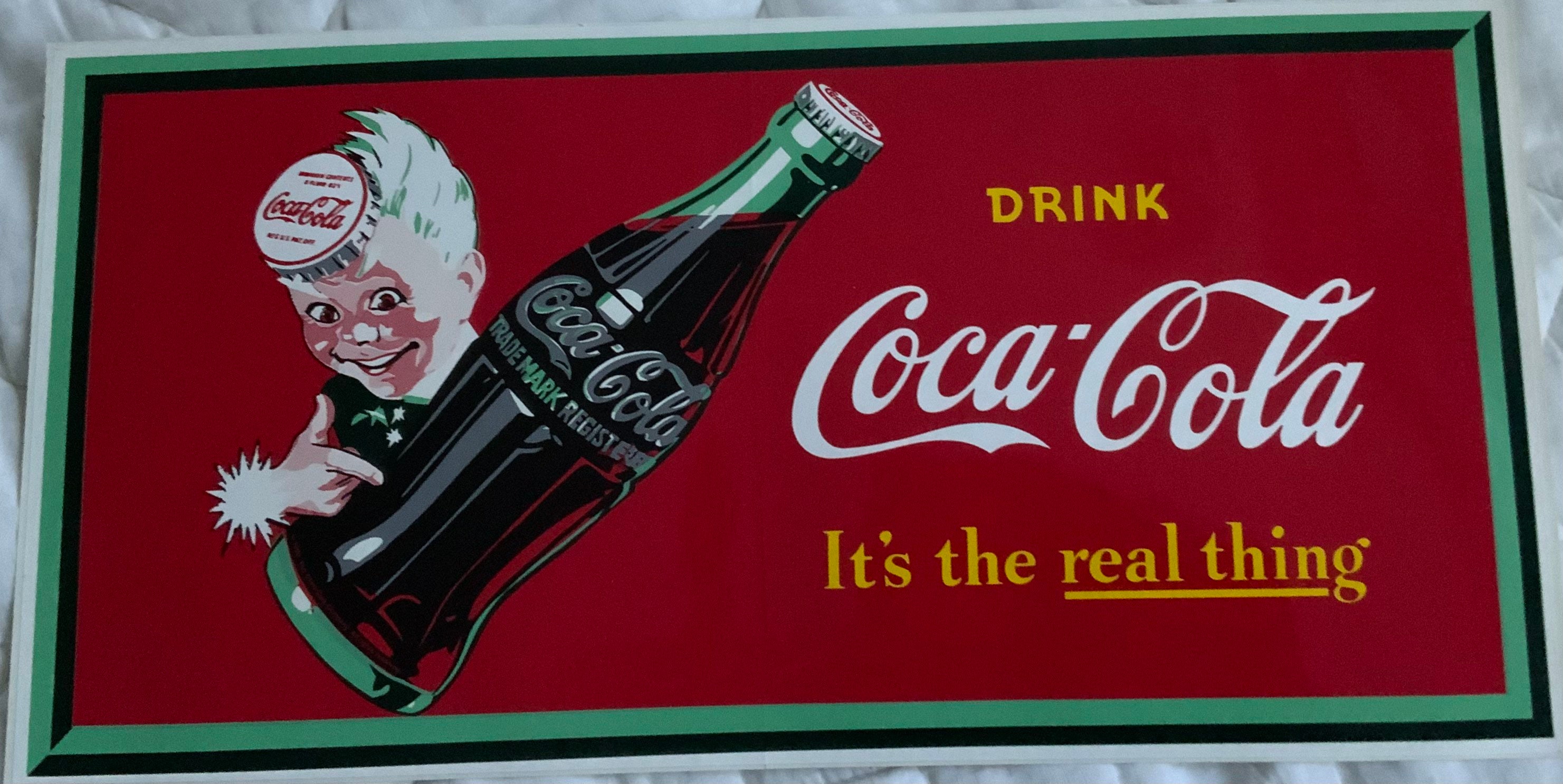 Vintage “coca Cola Sprite Boy” New-old-stock RED VINYL Like Sticker - Etsy