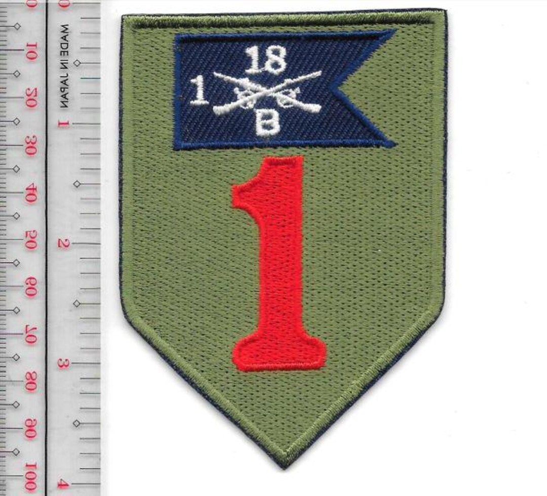 US Army 1st Infantry Division 18th Infantry Regiment B Company Guidon ...