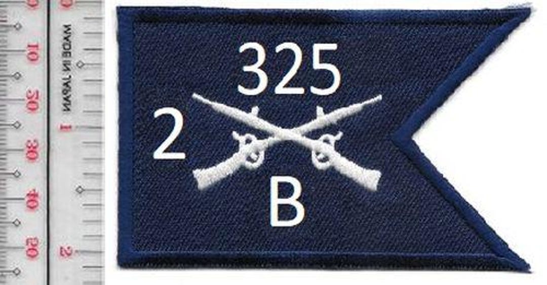 US Army 82nd Airborne Division 325th Infantry 2nd Battalion B Company ...