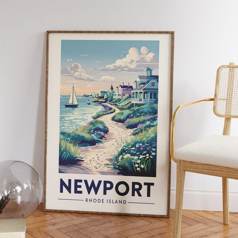 New England Poster - Etsy
