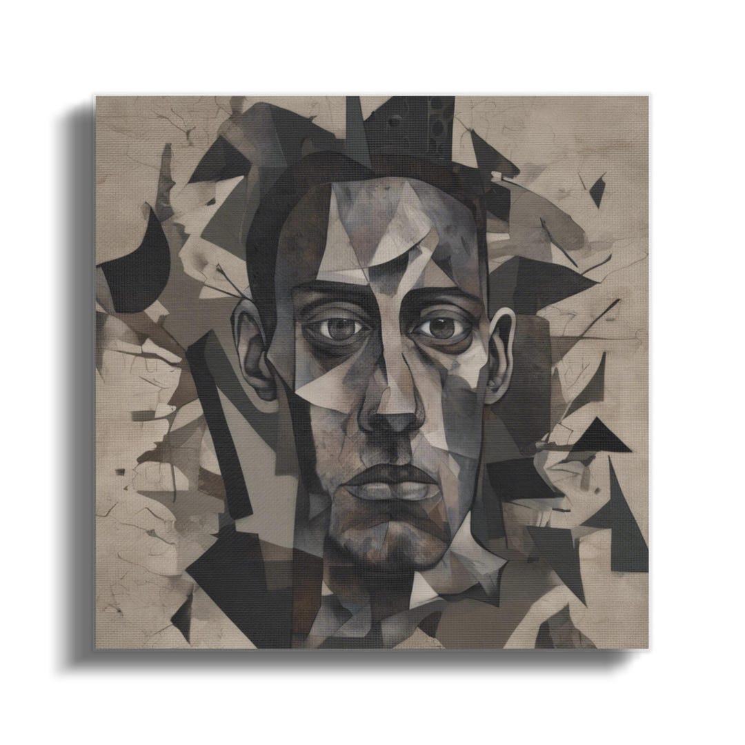 Surrealist Men's Mental Health Awareness Painting Unique Emotional Art ...