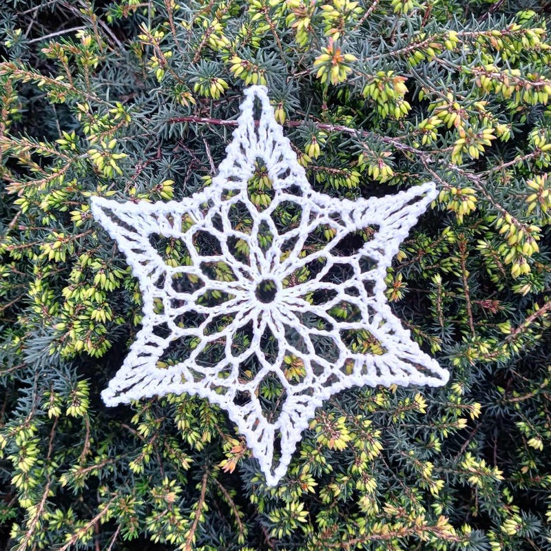 Crochet Star Pattern - Etsy