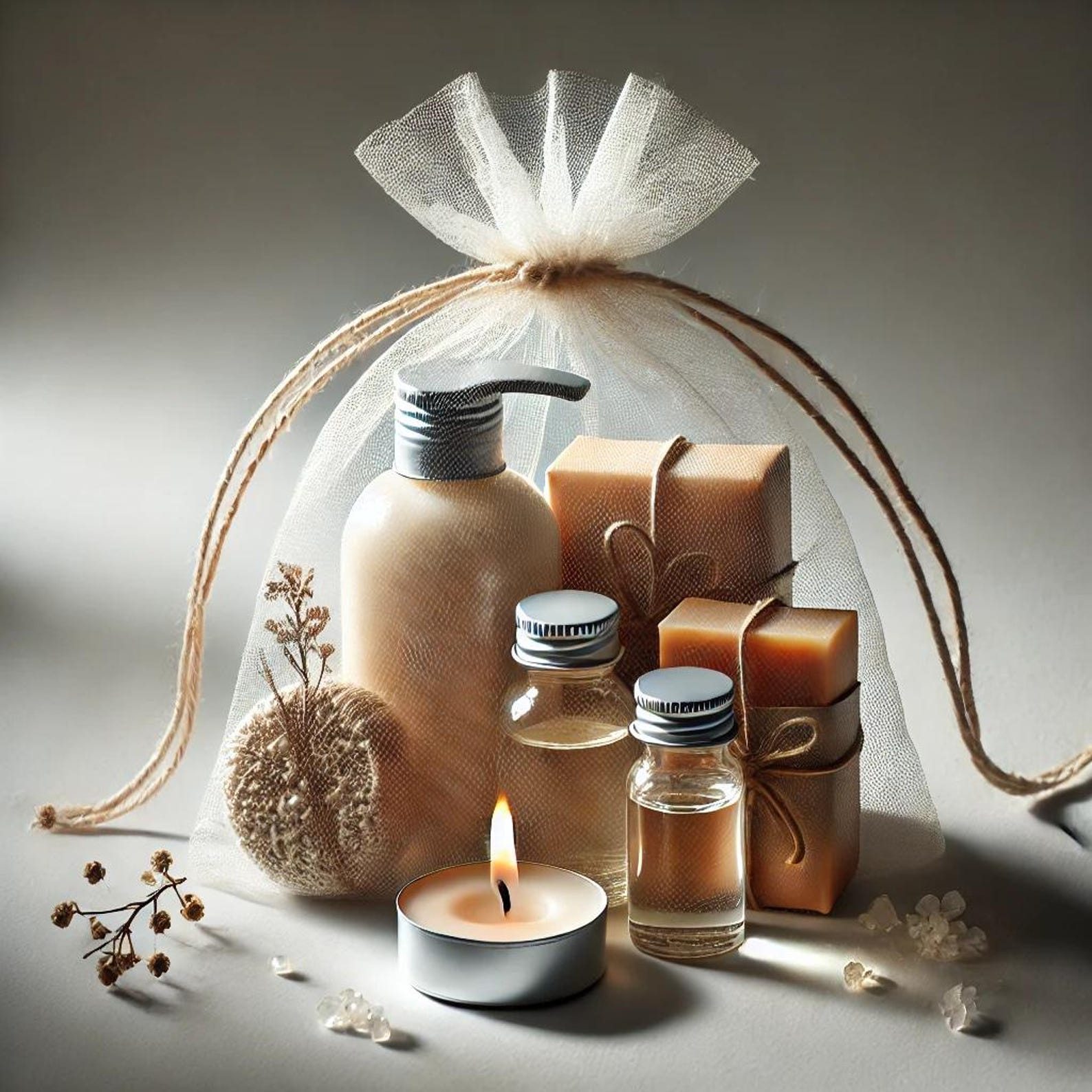 Organic Wellness Stocking Stuffer Bundle – Natural Skincare, Vegan Bath ...
