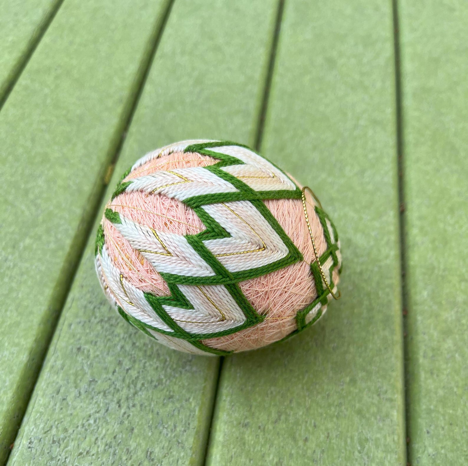 Mini/egg Assorted Christmas Temari Balls Purple Blue White Green ...