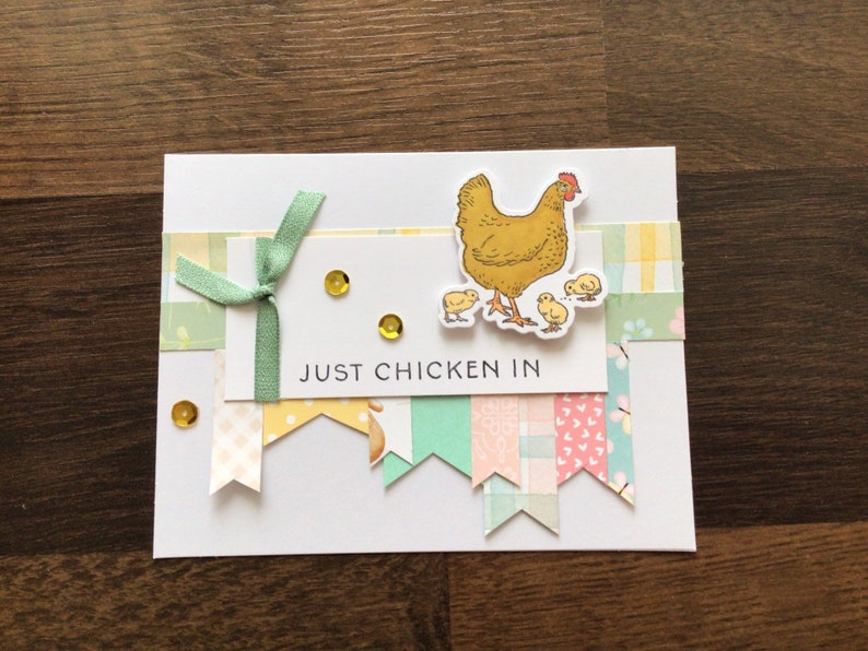 Just Chicken in Completed Cards - Etsy