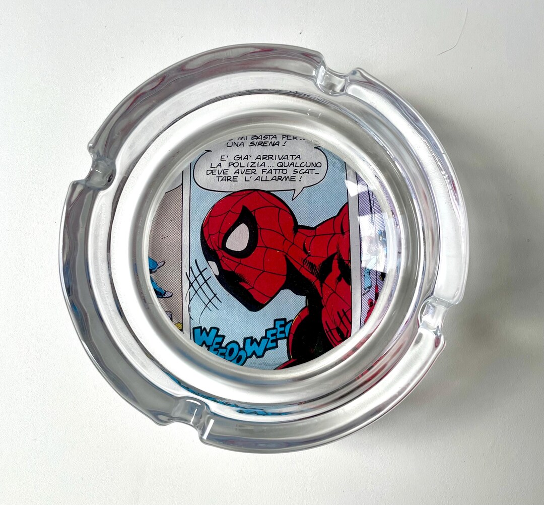 Spiderman Ashtray One of a Kind Made With Original Comic. - Etsy