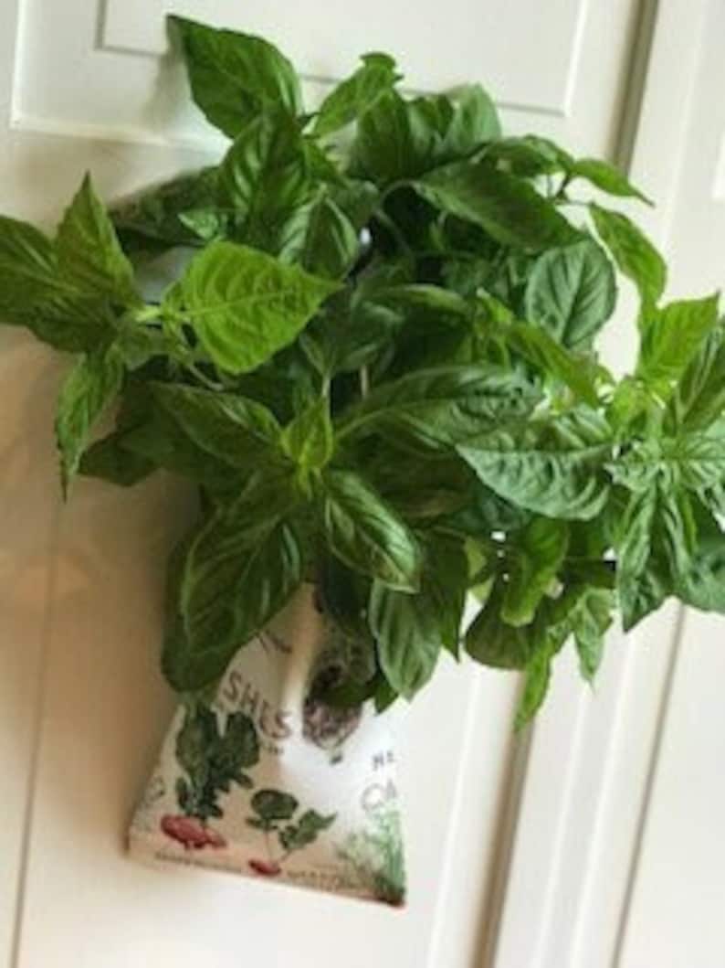 Hanging Flower Sack for Fresh Cut Flowers and Herbs. Veggie Fabric May ...