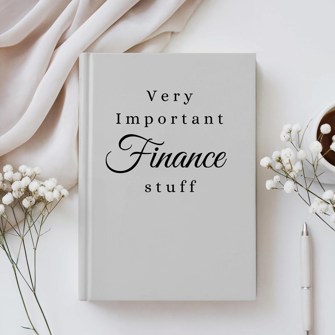 Funny Finance Journal, Financial Planner Notebook, Gift for Finance ...