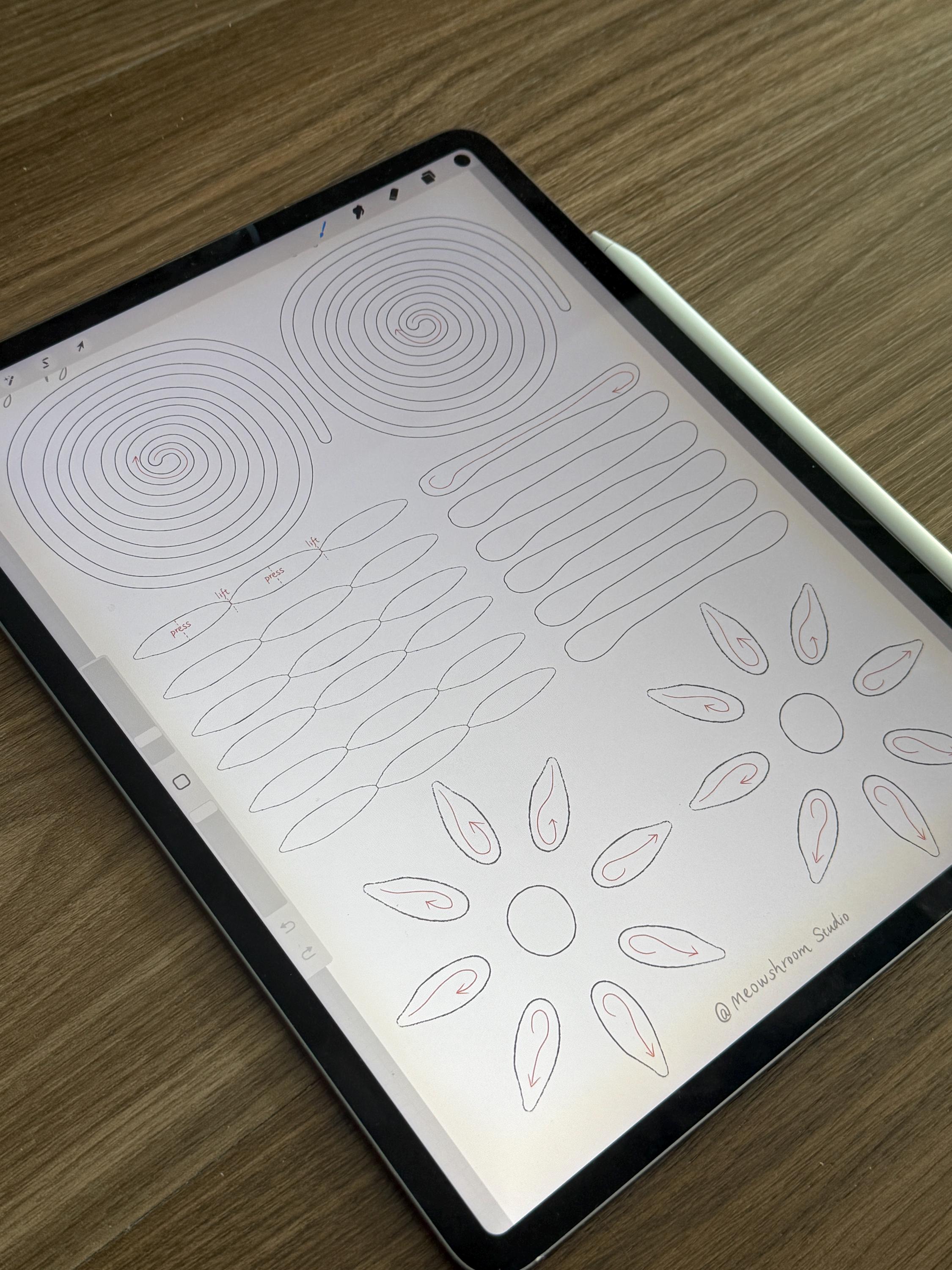 Calligraphy Brush Stroke Practice Sheet PDF – Maobi Stroke Control – Printable Chinese ...