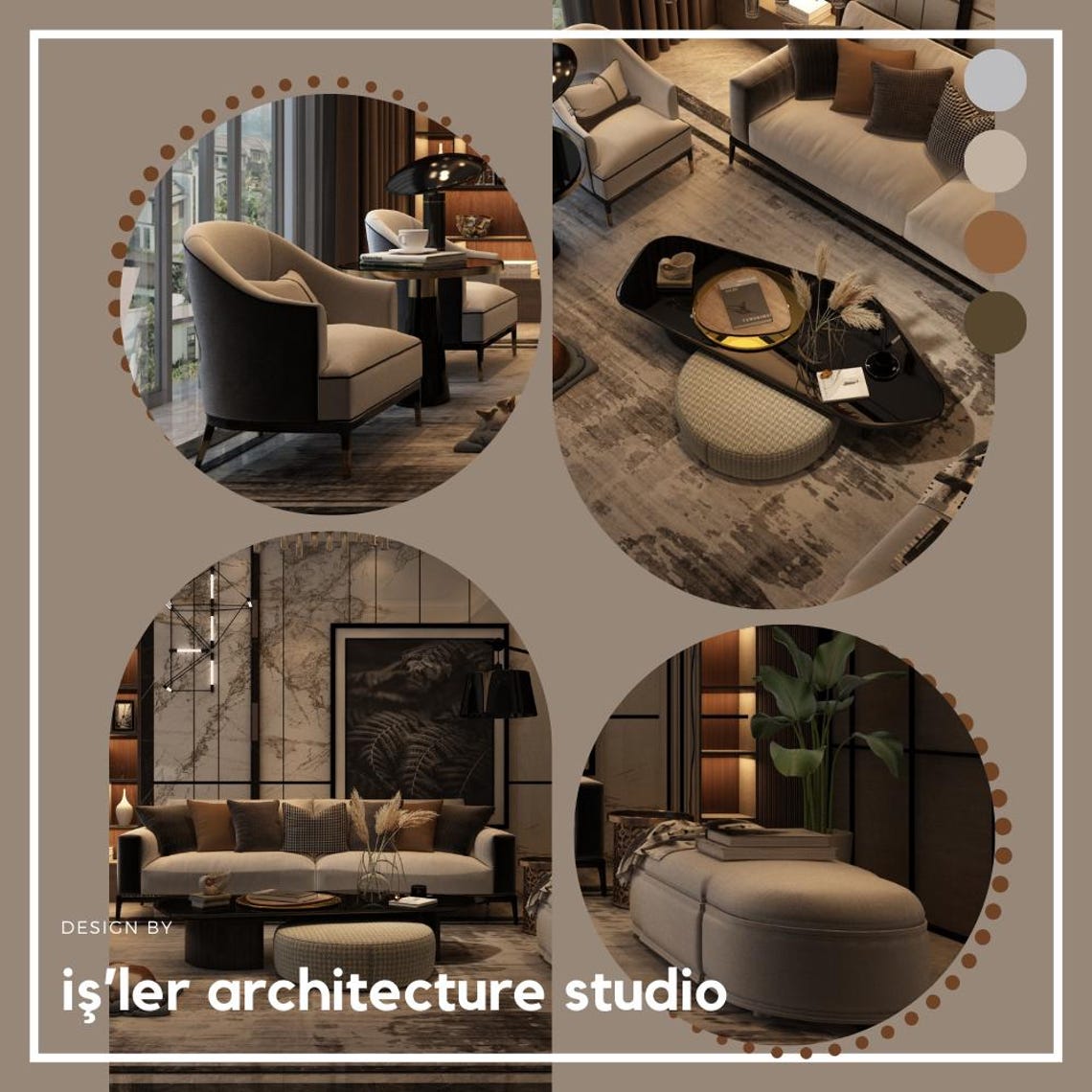 Custom Interior Living Room Design, Online Virtual Architecture ...